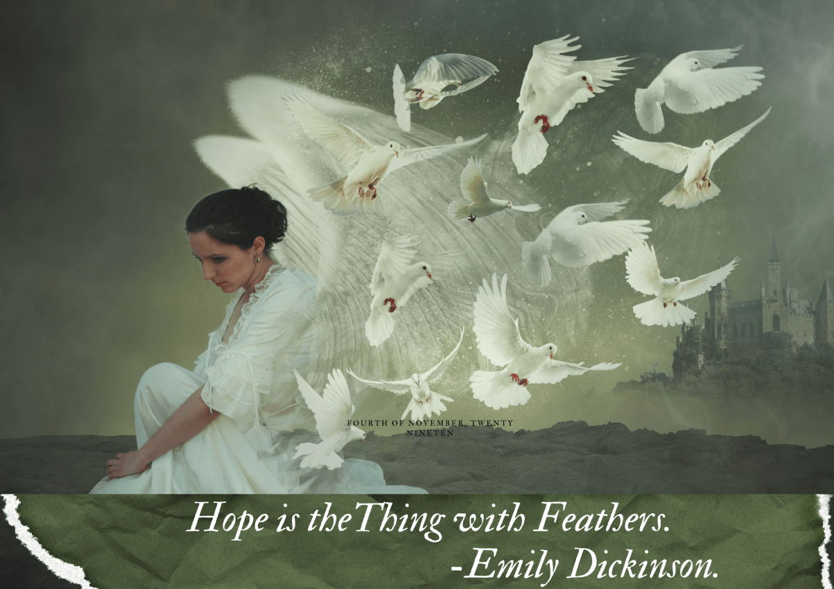 ‘Hope is the Thing with Feathers’ by Emily Dickinson. – Track2Training