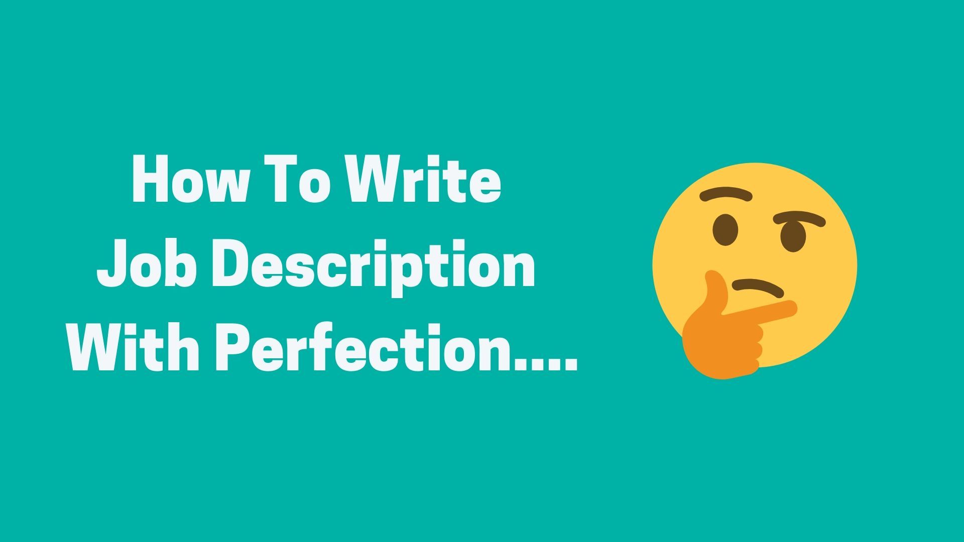 10 tips to write the perfect job description – Track2Training