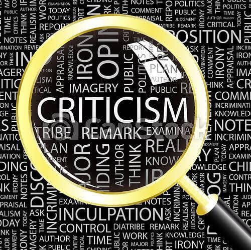 CRITICISM – Track2Training