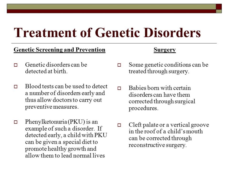 Genetic Disorders – Track2Training