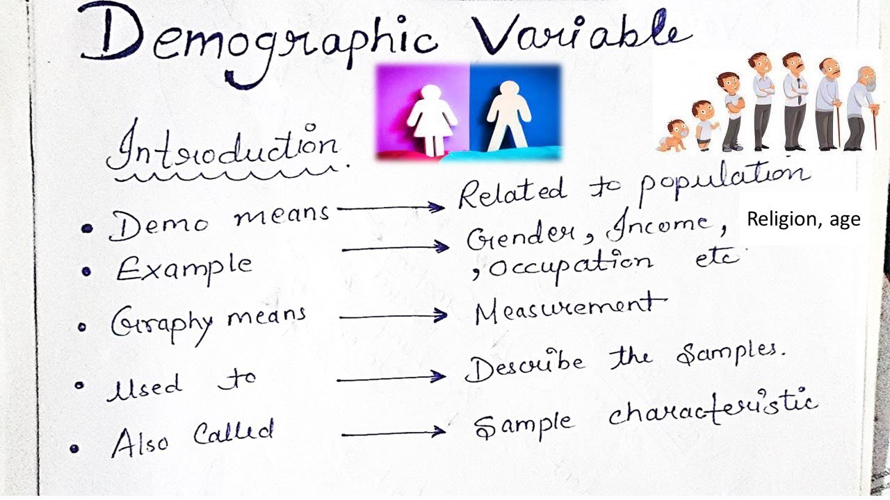 Understanding Demographic Variables: Definition, Types, and Importance ...